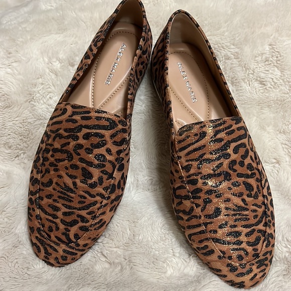 Alex Marie | Shoes | Alex Marie Animal Print Loafers | Poshmark